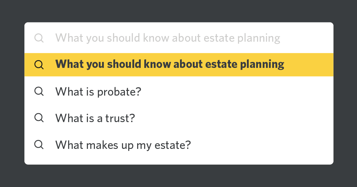Common Estate Planning Questions | Edward Jones